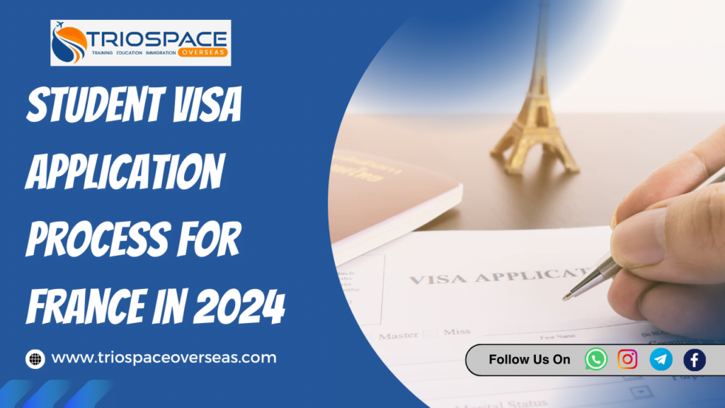 Student Visa Application Process for France in 2024 - Triospace Overseas